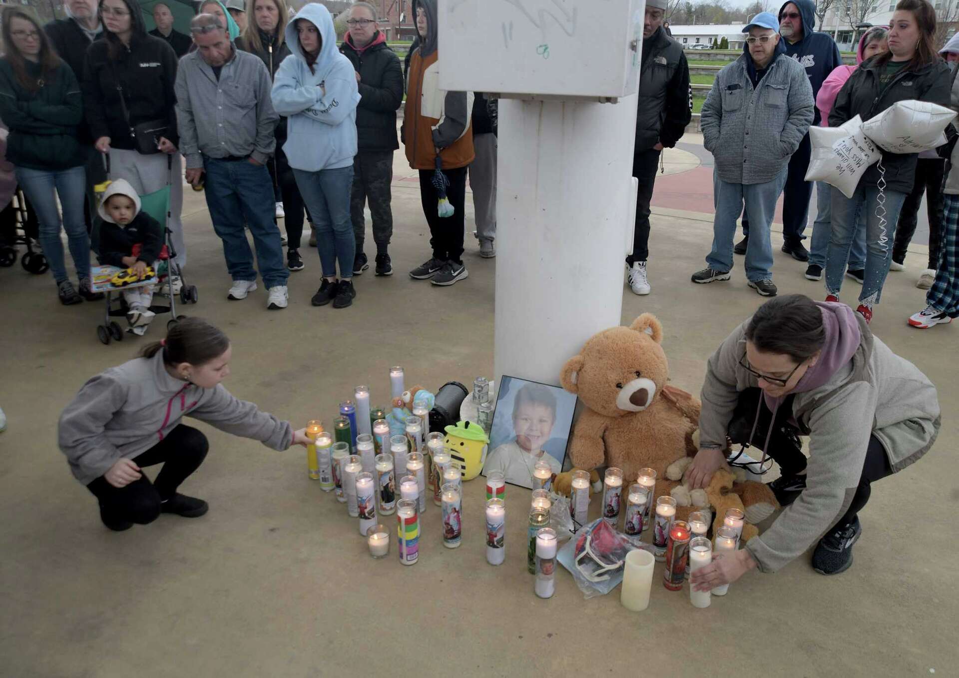 Vigil held for Meriden 6-year-old killed in go-kart crash