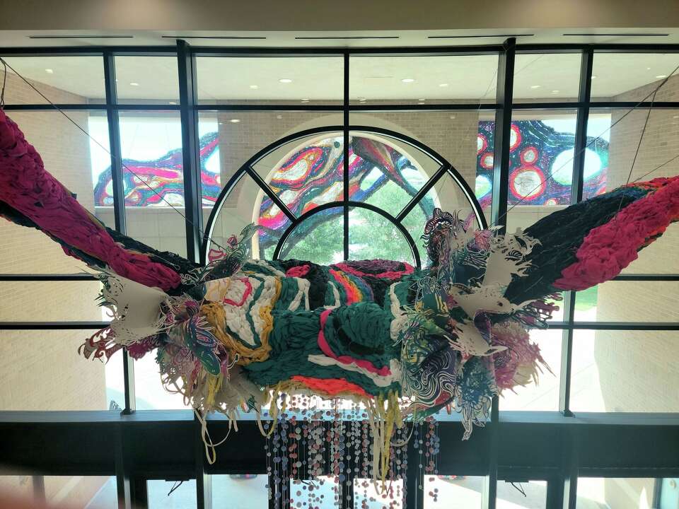 PHOTOS: Laredo visits TAMIU art installation 'Rhizome'