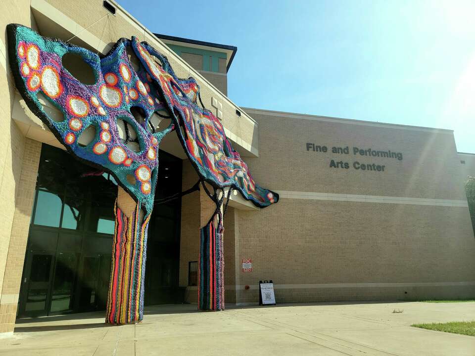 PHOTOS: Laredo visits TAMIU art installation 'Rhizome'