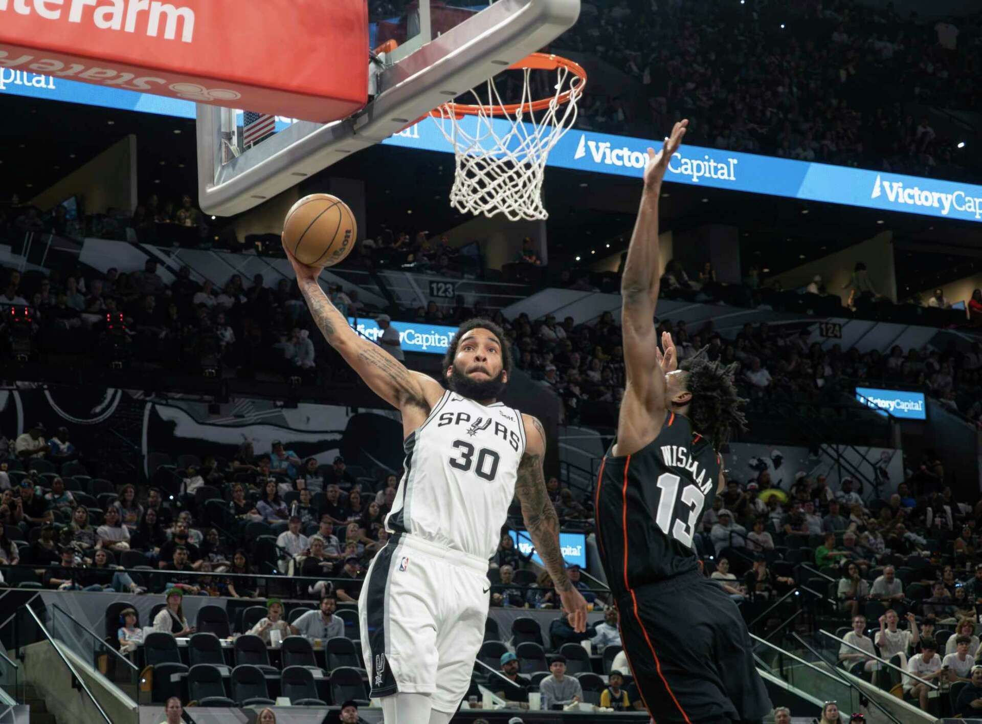 Julian Champagnie has inside track to San Antonio Spurs' starting gig