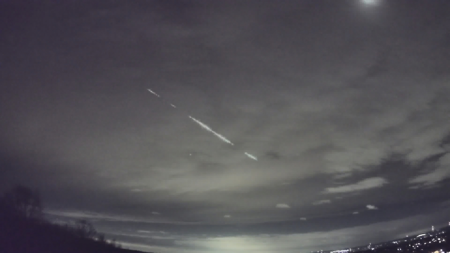 Fireball seen from the Connecticut area Saturday evening, NASA reports