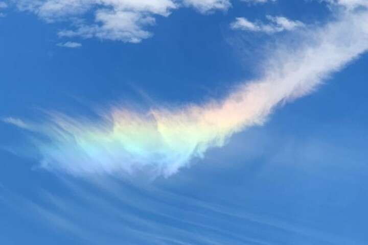 Super rare 'fire rainbows' spotted over Houston