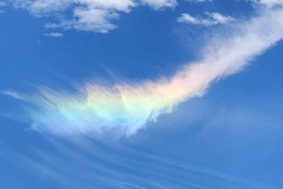 Super rare 'fire rainbows' spotted over Houston