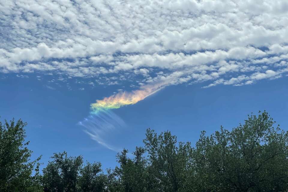 Super rare 'fire rainbows' spotted over Houston