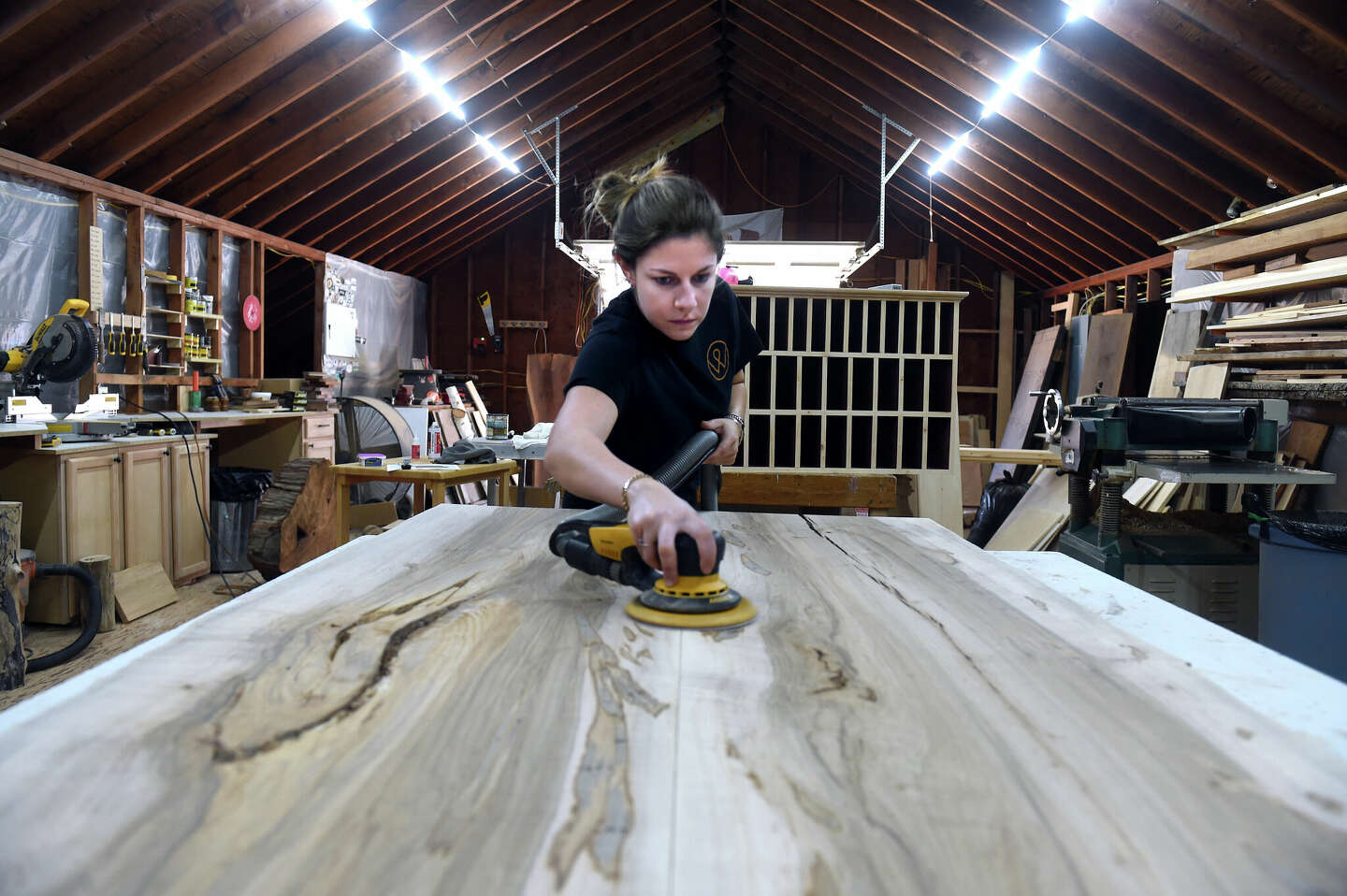 Madison's Modern Oak features work by self-taught woman woodworker