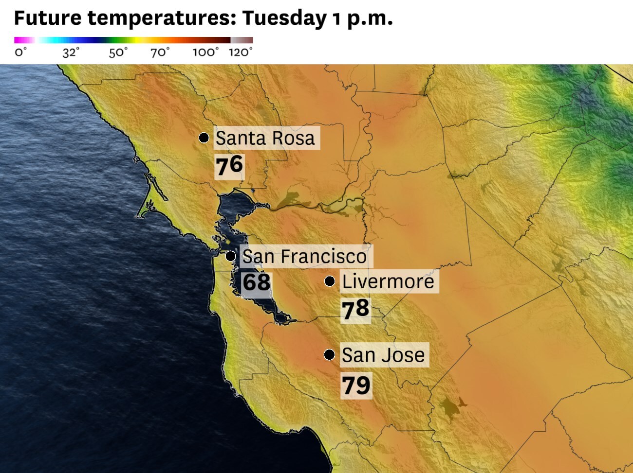 Bay Area To See Fog Warmer Weather And Big Jump In Temperatures