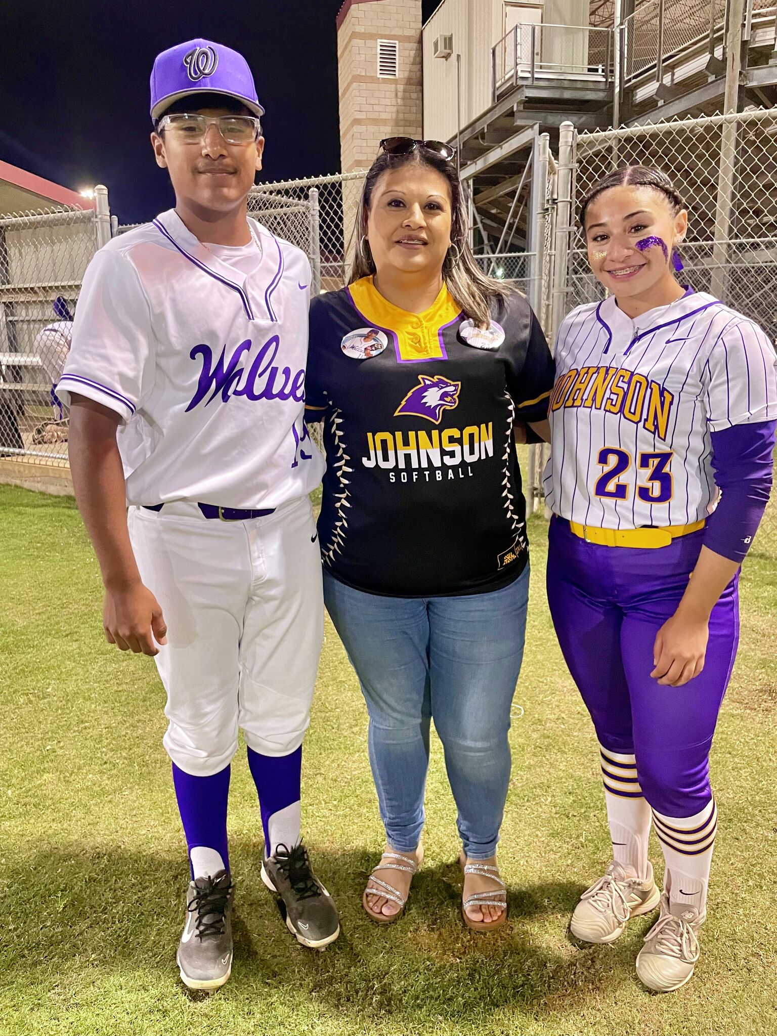 Alexis and JP Martinez both honored to play for LBJ