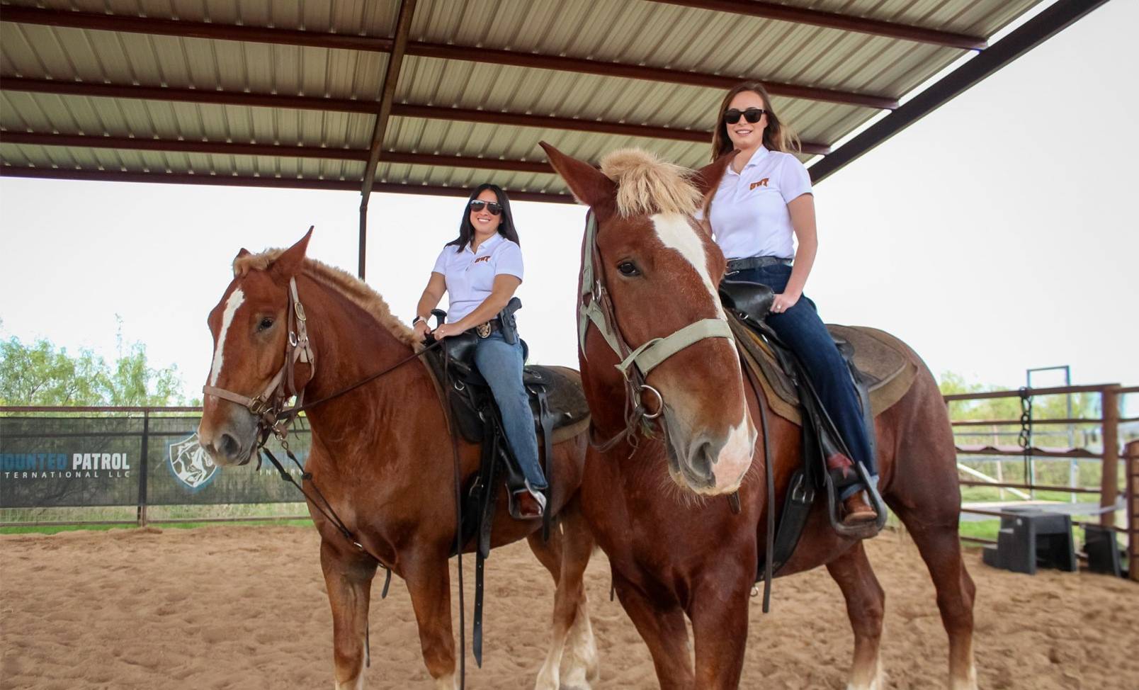 Meet Duke and Lyndon: Texas State's new horse patrol duo