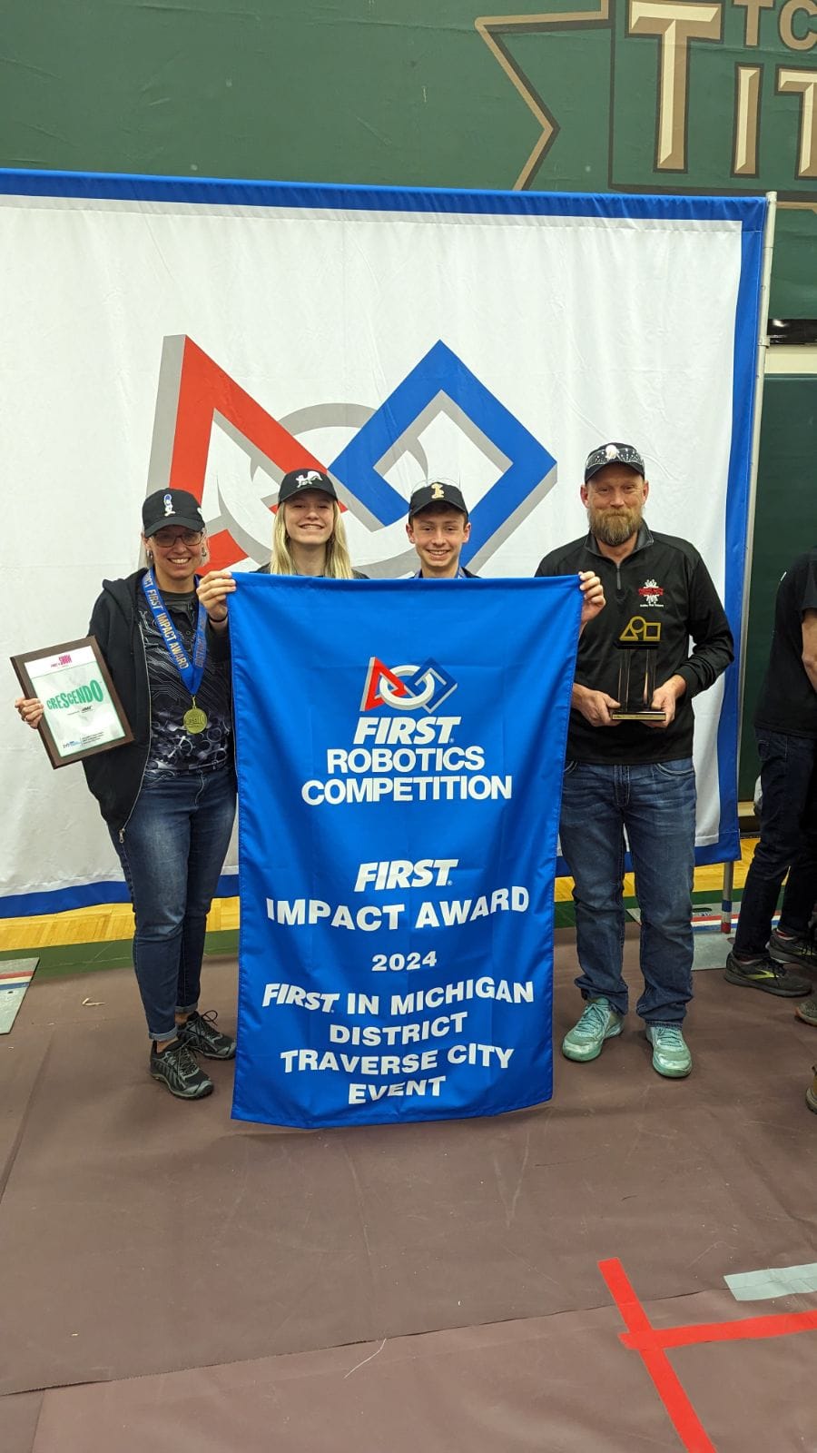 The Reed City robotics team is preparing to complete in Worlds