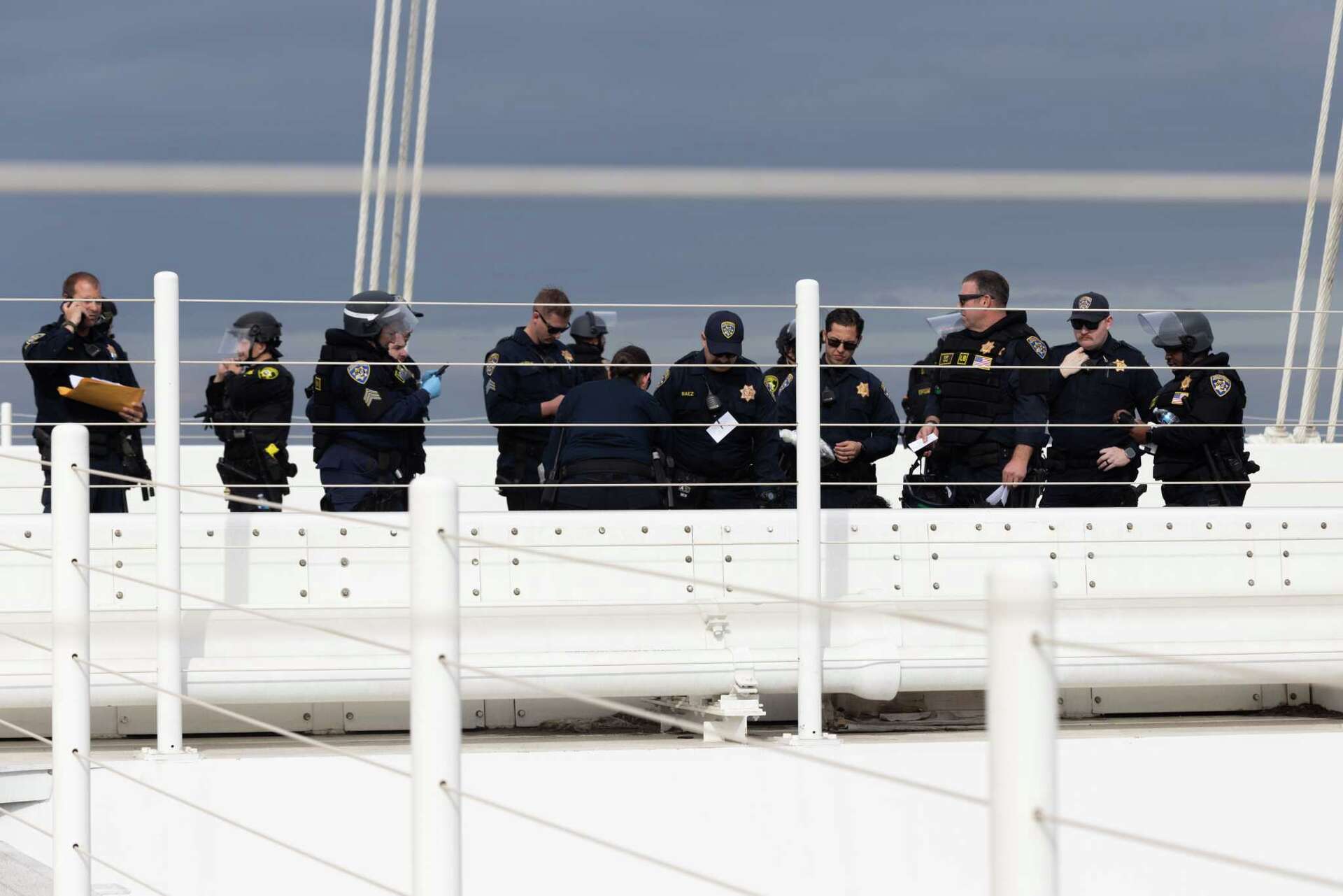 Man sues S.F., claiming wrongful arrest during Bay Bridge protest