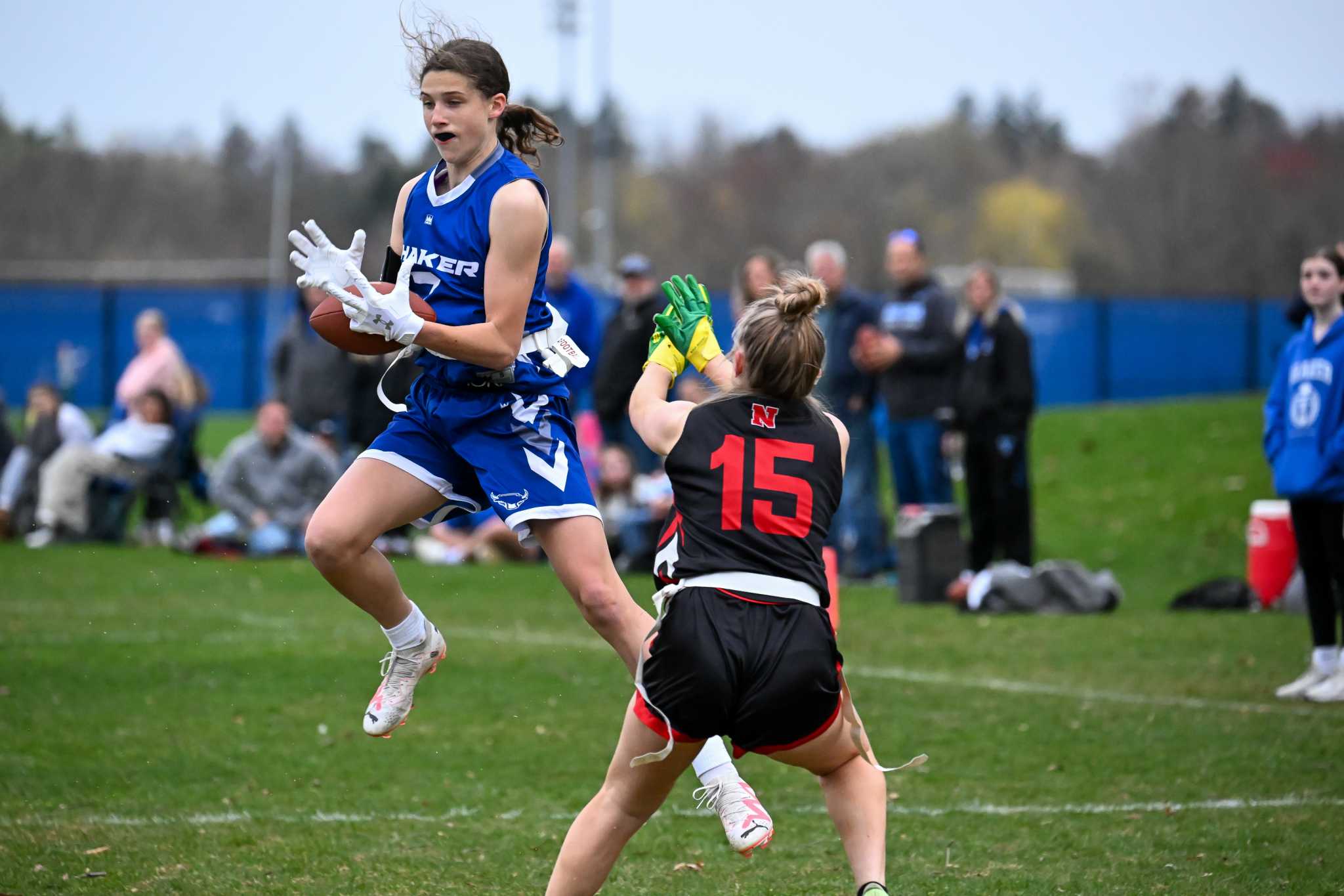 Shaker flag football beats Niskayuna to advance in Section II playoffs