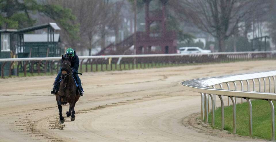 Photos: Oklahoma horse training track opens for the season
