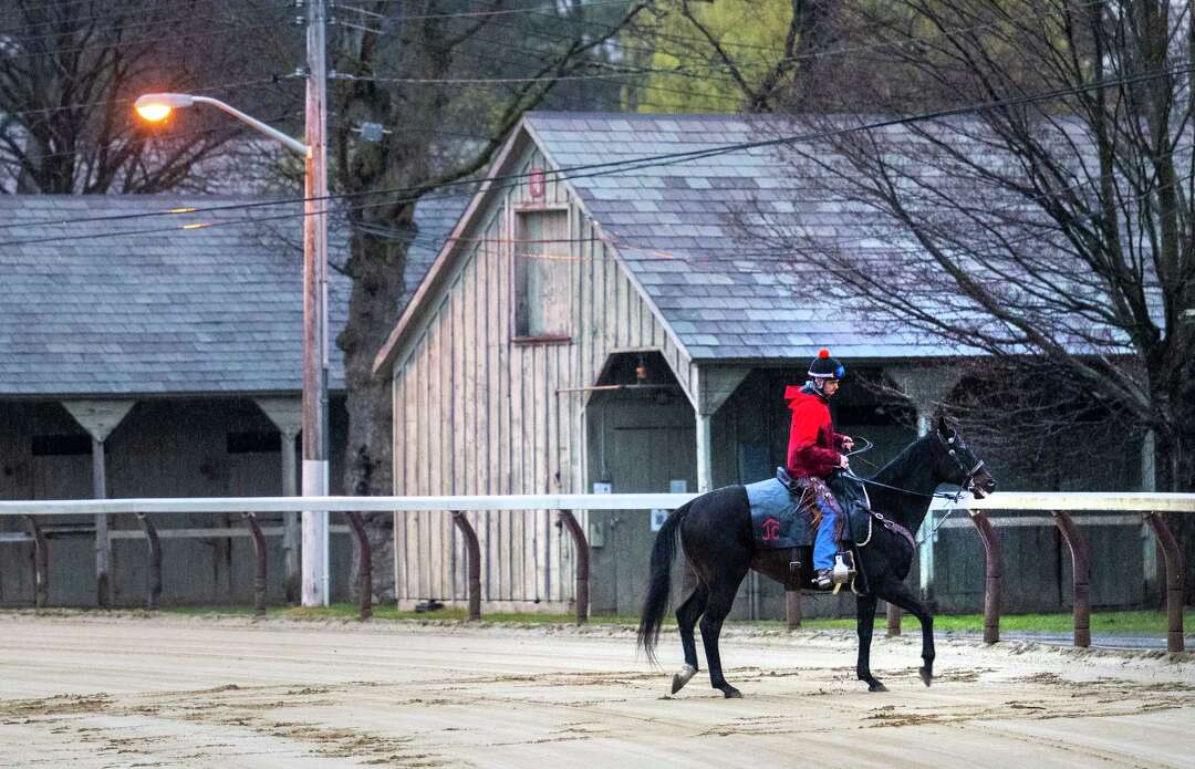 Photos: Oklahoma horse training track opens for the season