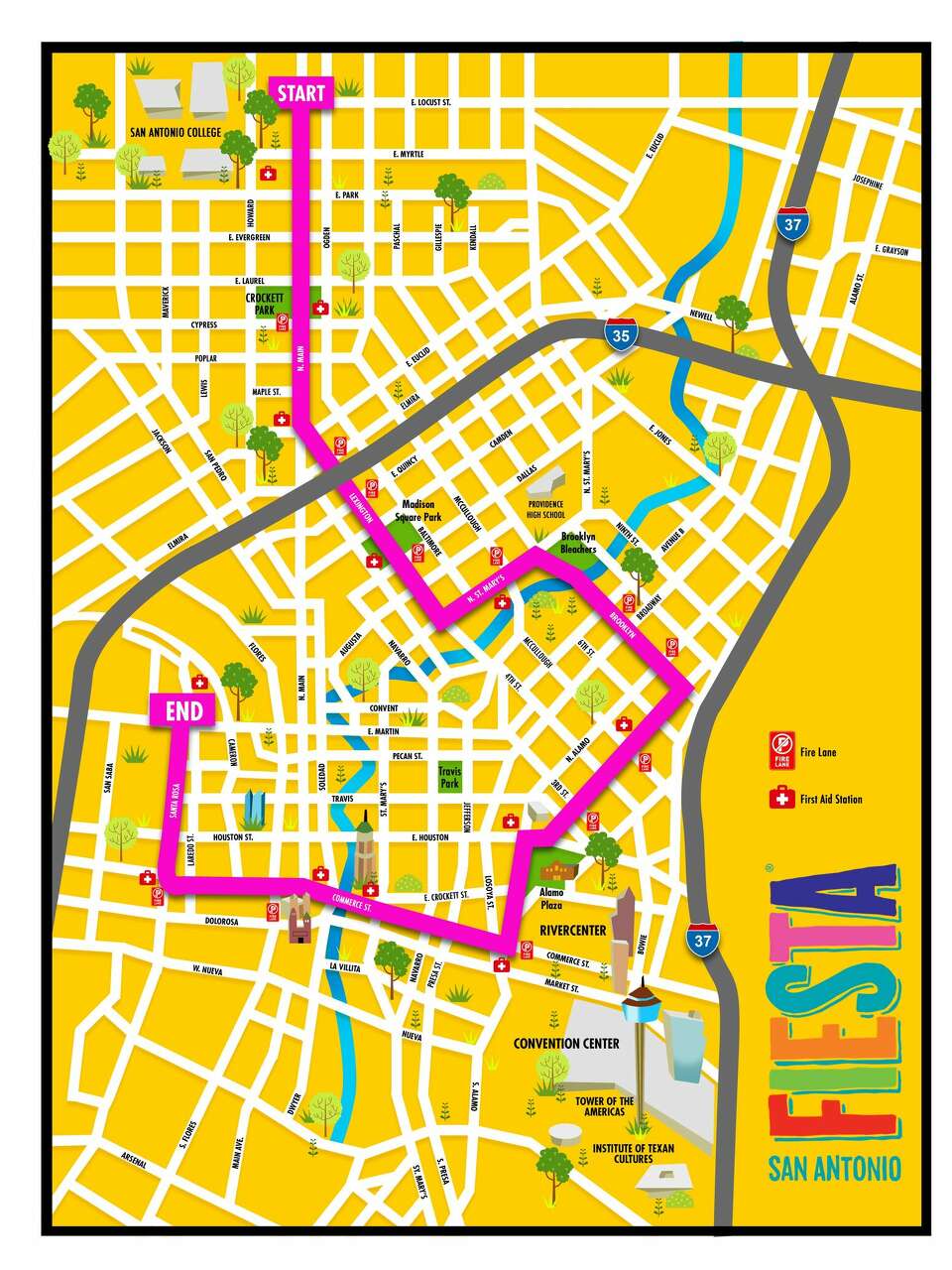 Guide to San Antonio road closures during Fiesta
