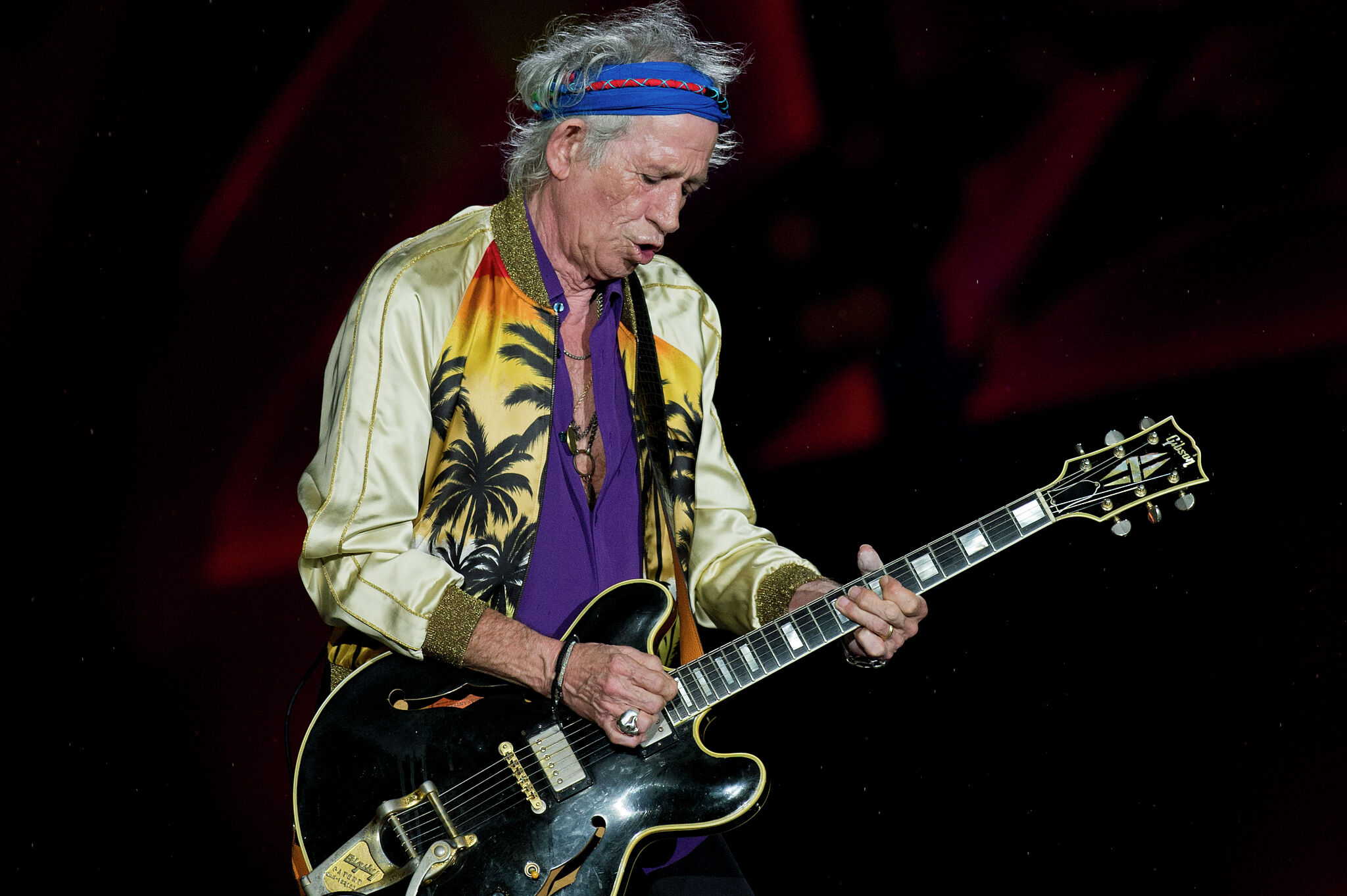 Instruments of Keith Richards and George Harrison up for auction