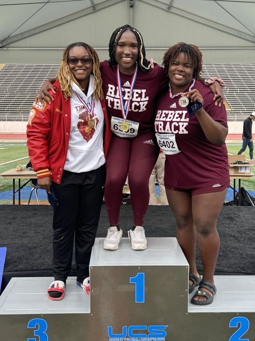 Legacy's Ouatarra, Subair finish 1-2 in shot put, qualify for state