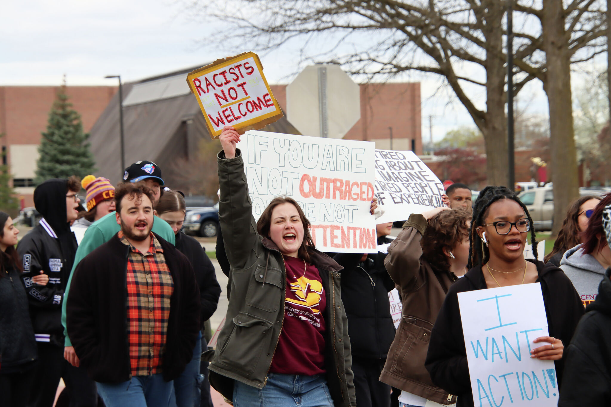 CMU students protest against two racist Snapchat videos
