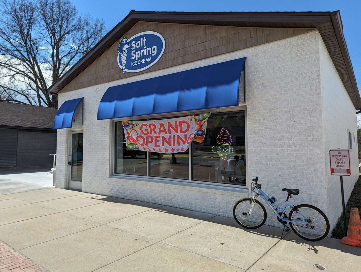 Salt Spring Ice Cream opened Saturday in Sanford