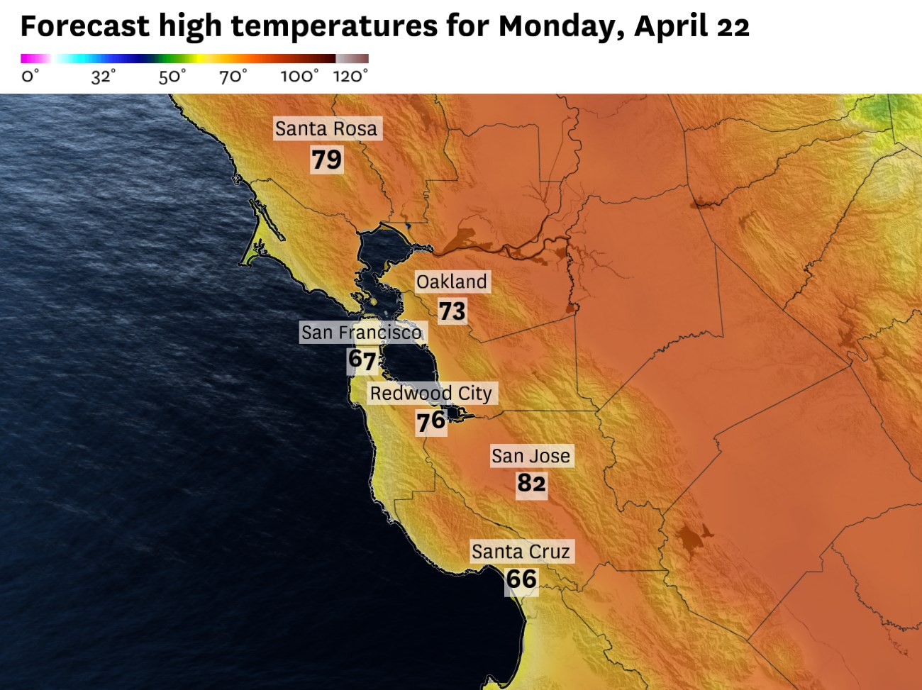 Bay Area forecast: After sunny start to week, when will rain return?