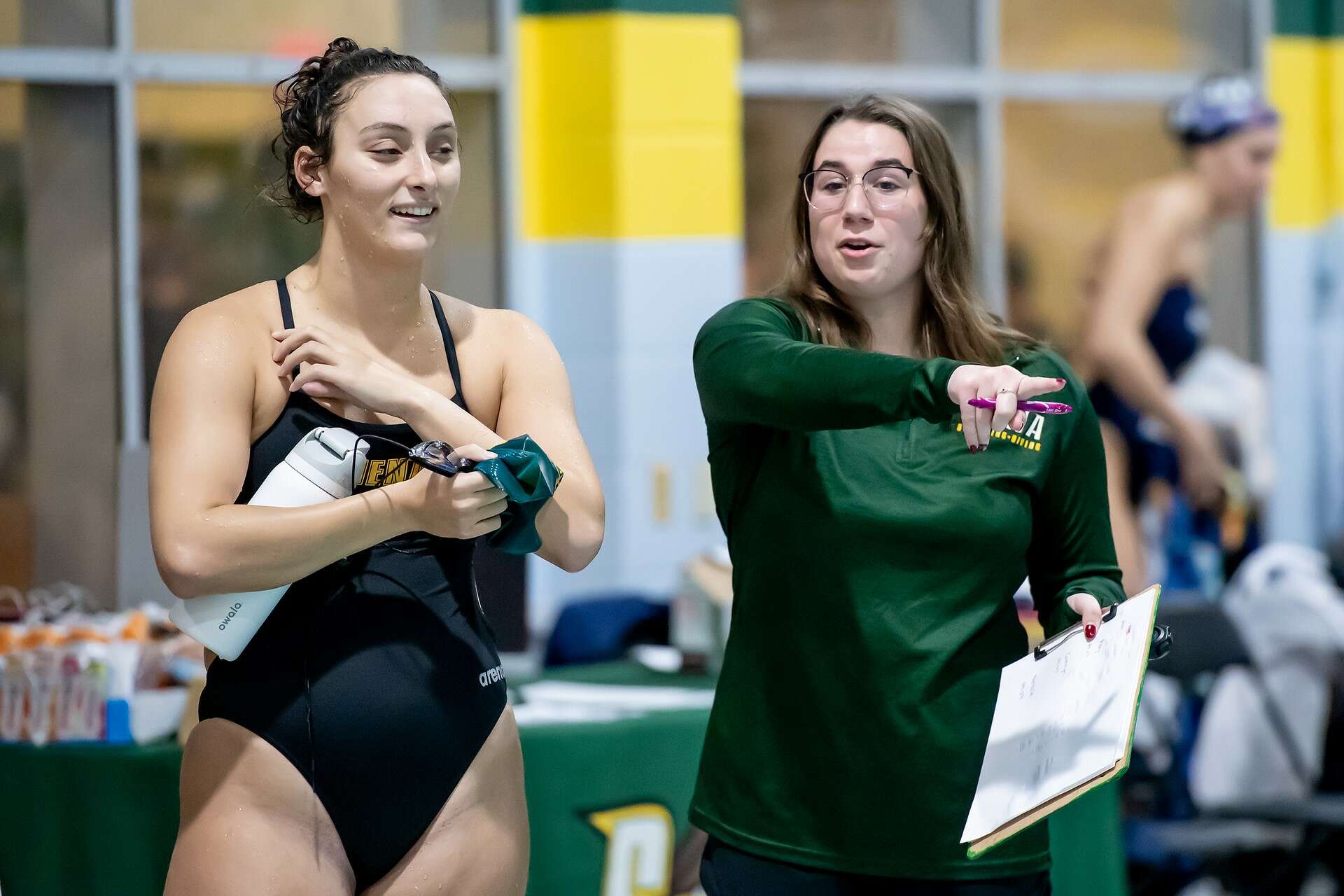 Siena swimmer Olivia Martin's mental trick brings school record
