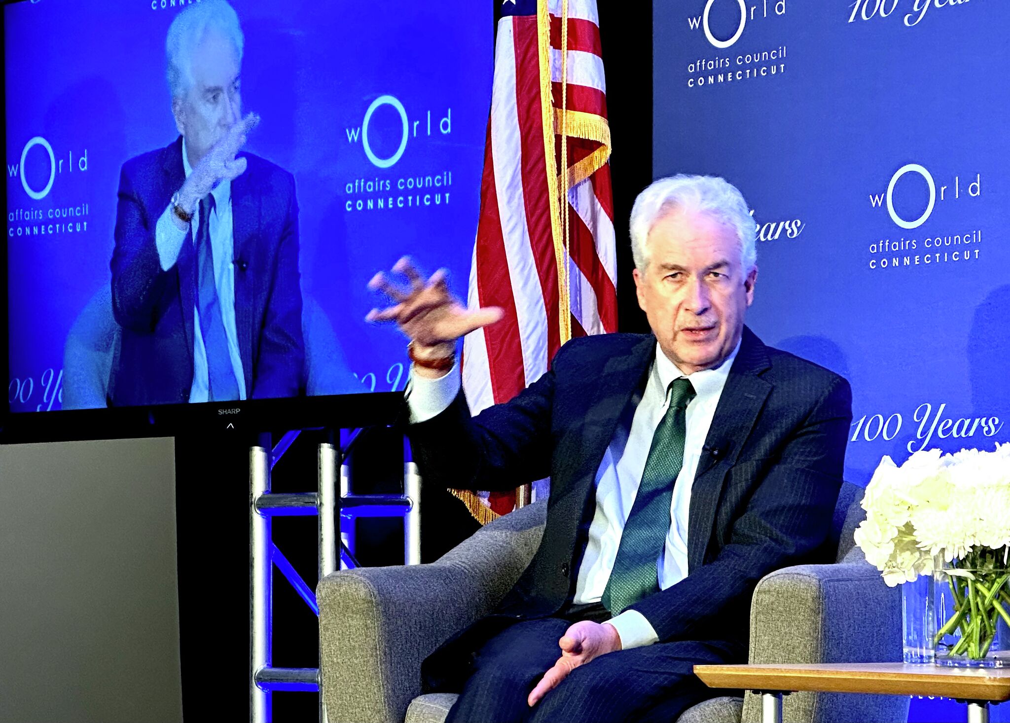 CIA chief details Russia, China, Gaza war threats in CT visit