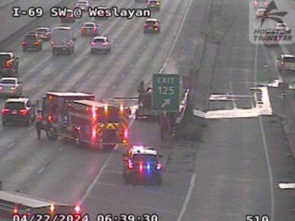 Houston traffic live updates: Real-time traffic updates, road closures