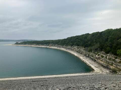 Canyon Lake breaks record for historic low water levels
