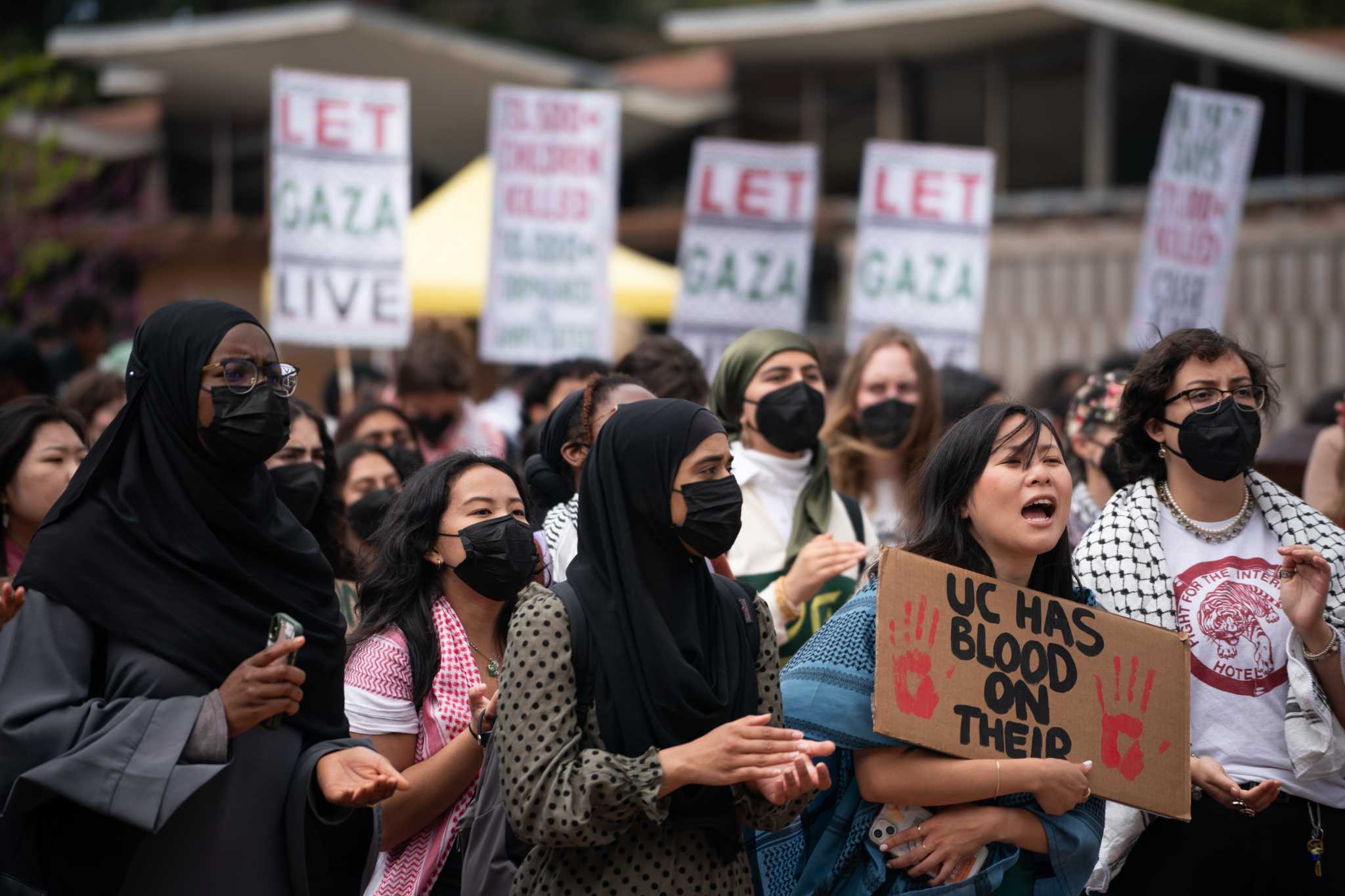UC Berkeley protesters demand divestiture from Israel-linked companies