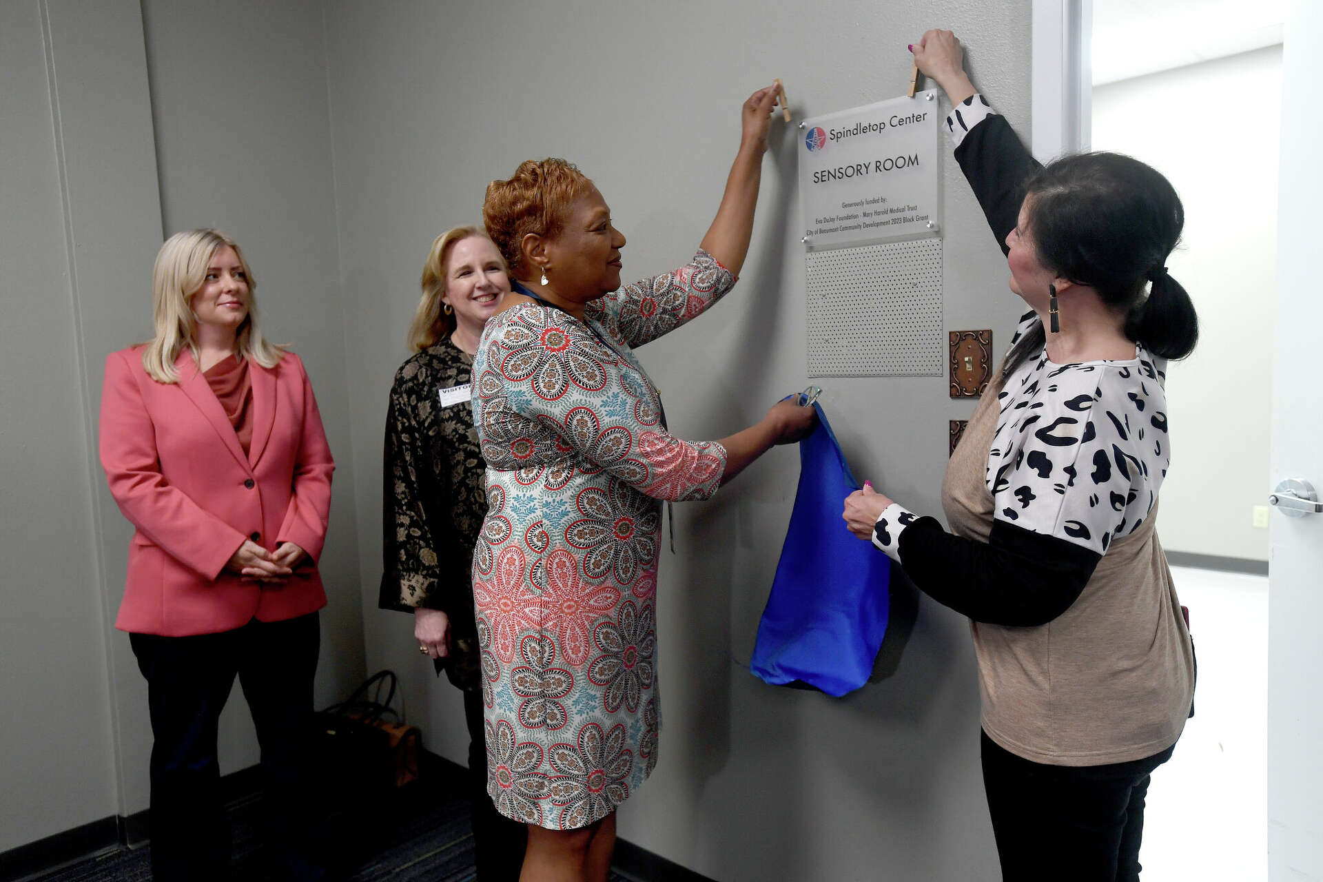 Sensory Room unveiled at Spindletop Center