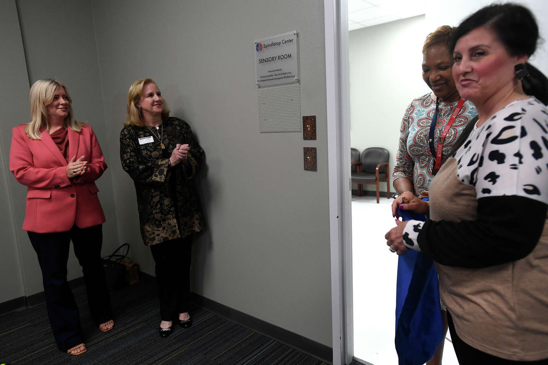 Sensory Room unveiled at Spindletop Center