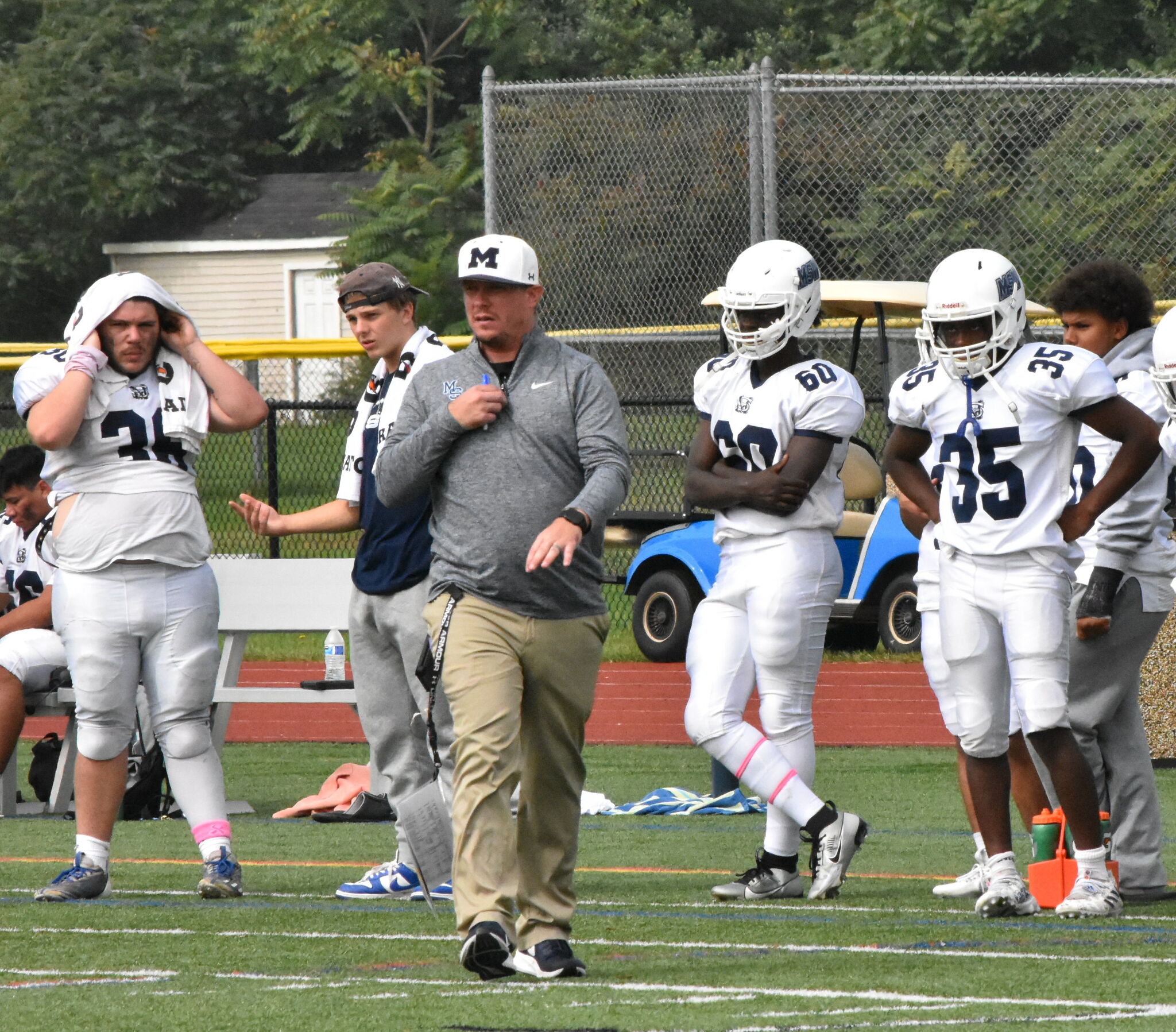 Kevin Sullivan resigns as Morgan football co-op coach after 3 seasons.