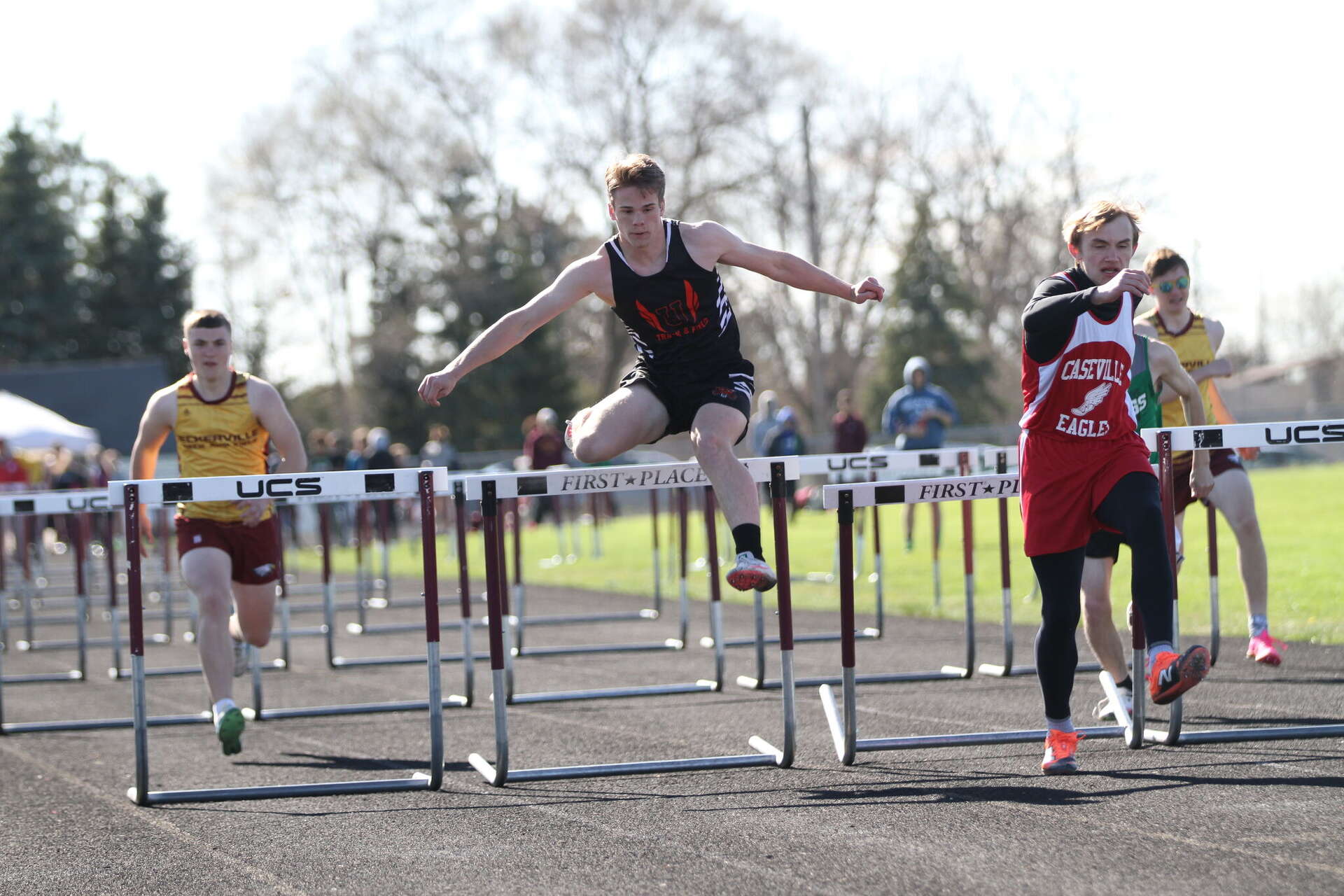 Host Deckerville boys and girls track wins invite Friday