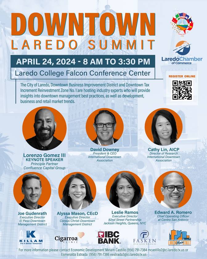 Laredo to host summit regarding downtown revitalization