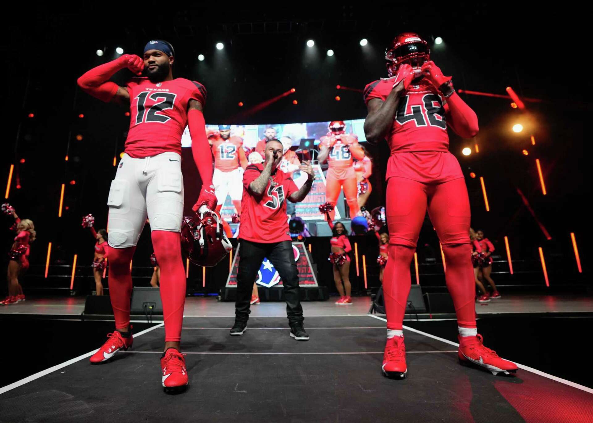 Houston Texans uniforms: Video reveals team's four new designs