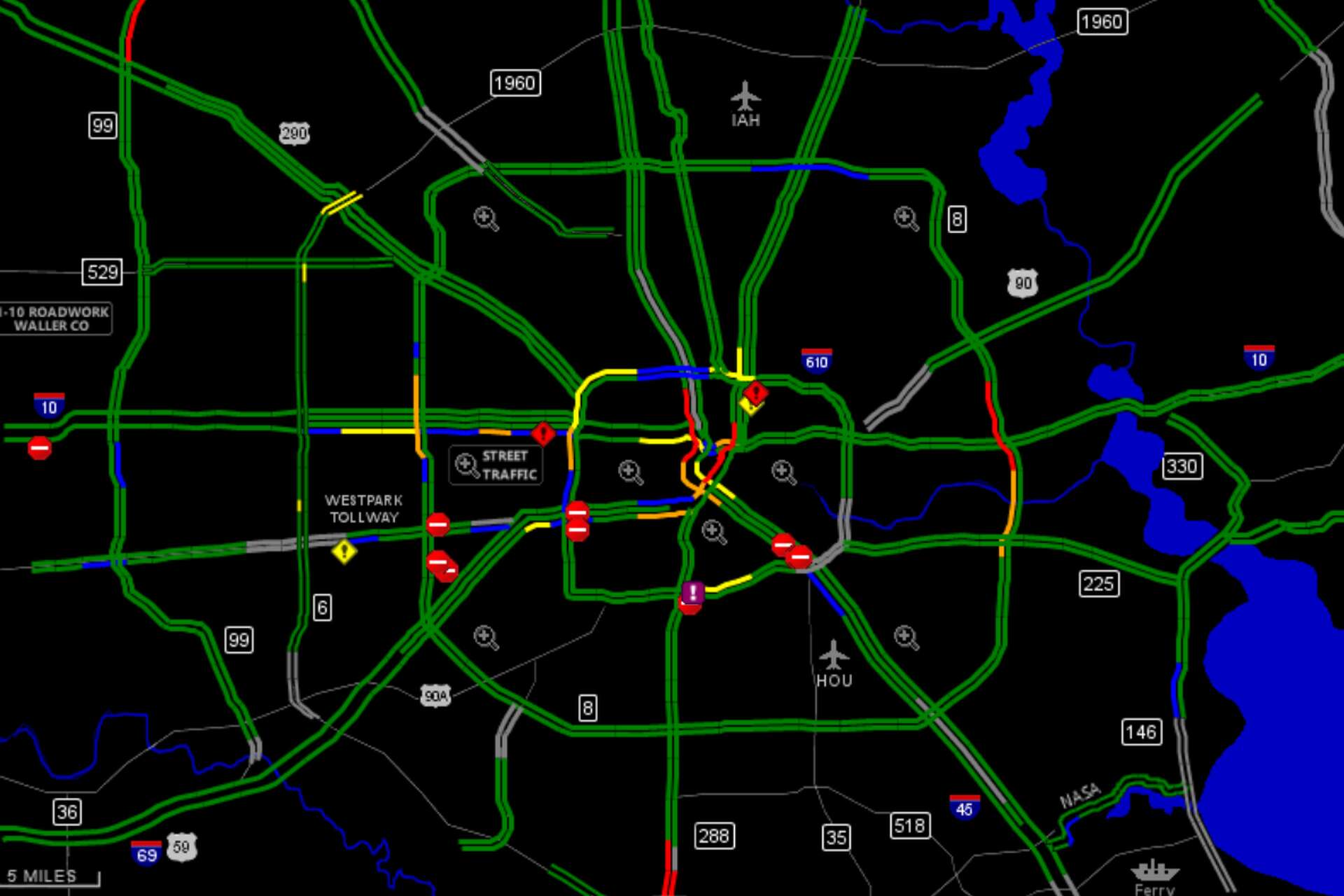 Houston Traffic Live Updates Real Time Traffic Updates Road Closures