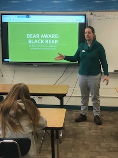 Onekama students revel in black bear awareness program