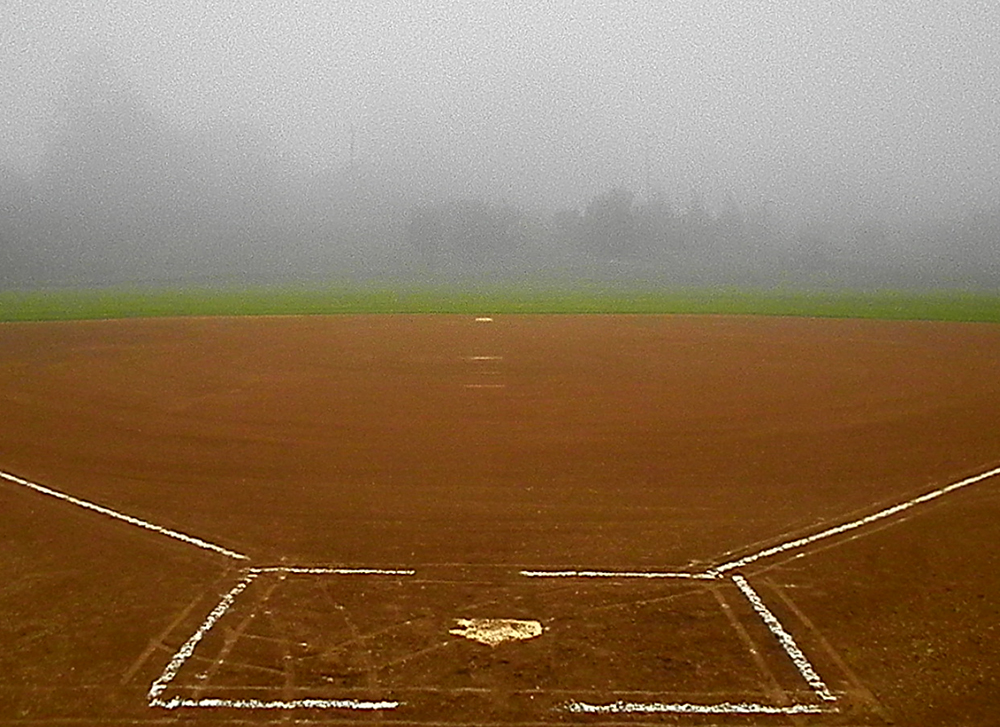 SIUE baseball, Bradley tie when game called because of fog