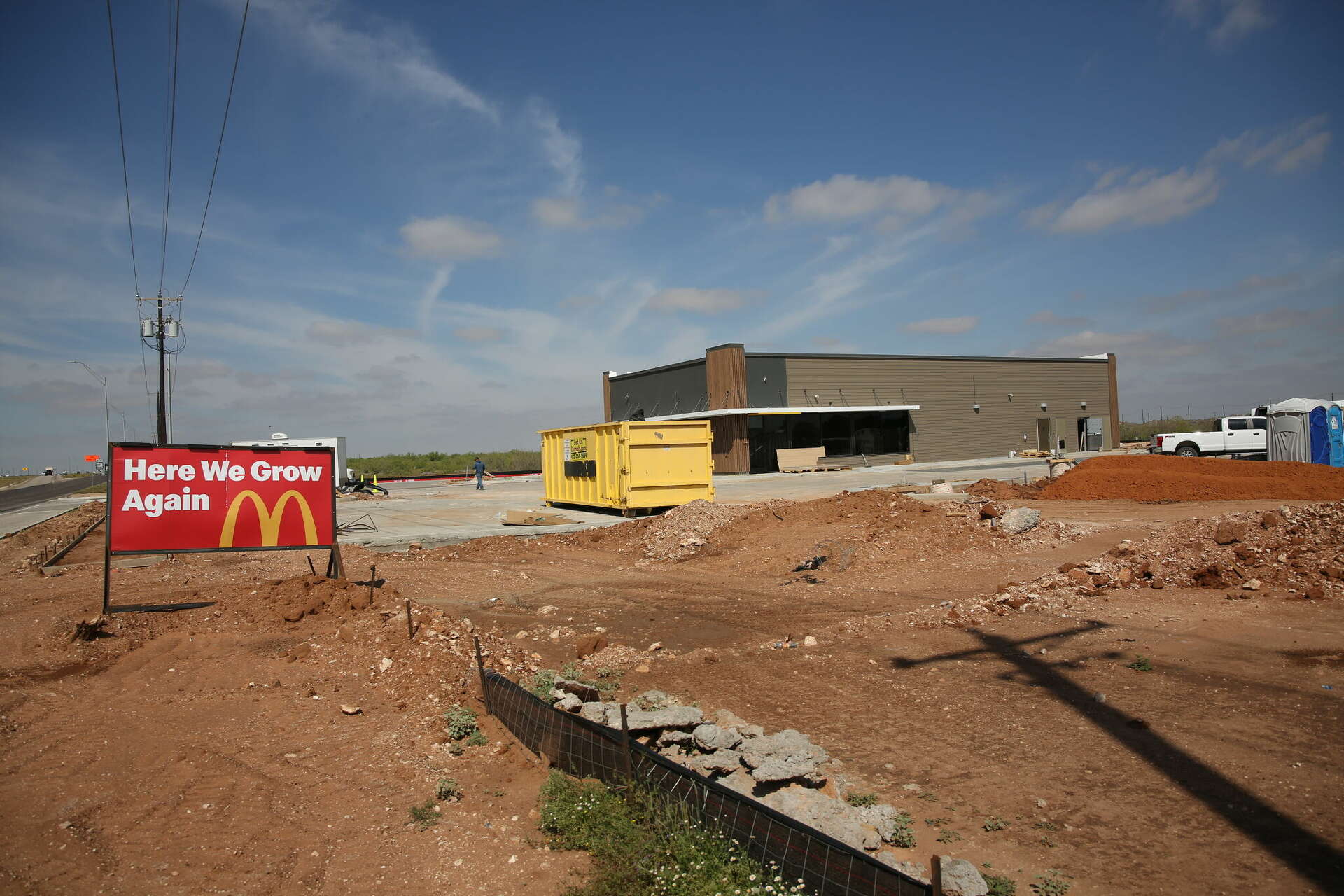 Additional McDonald's, retail pad sites being constructed in Midland