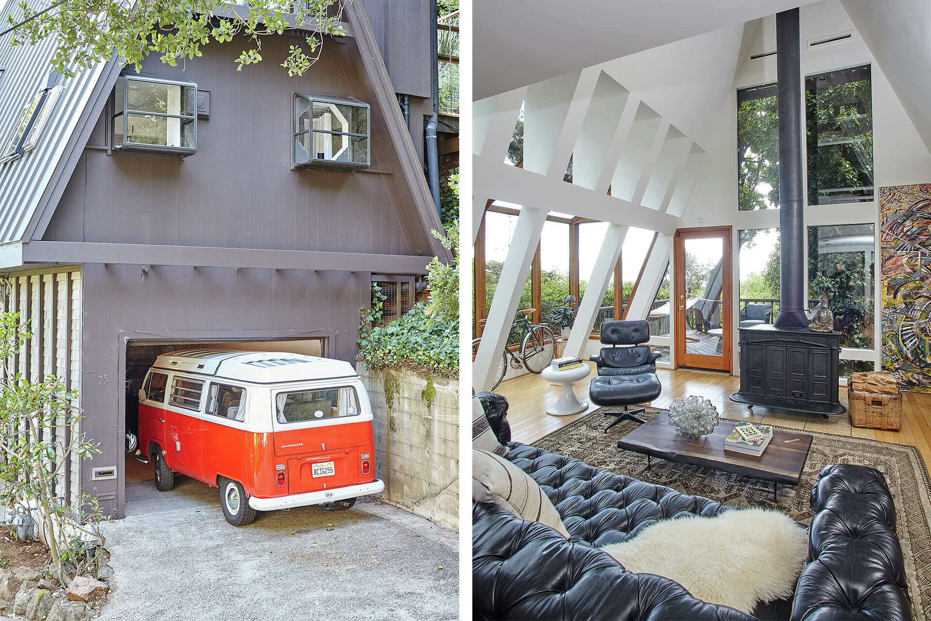 A 'magical' Bay Area A-frame hits market for $1.65M