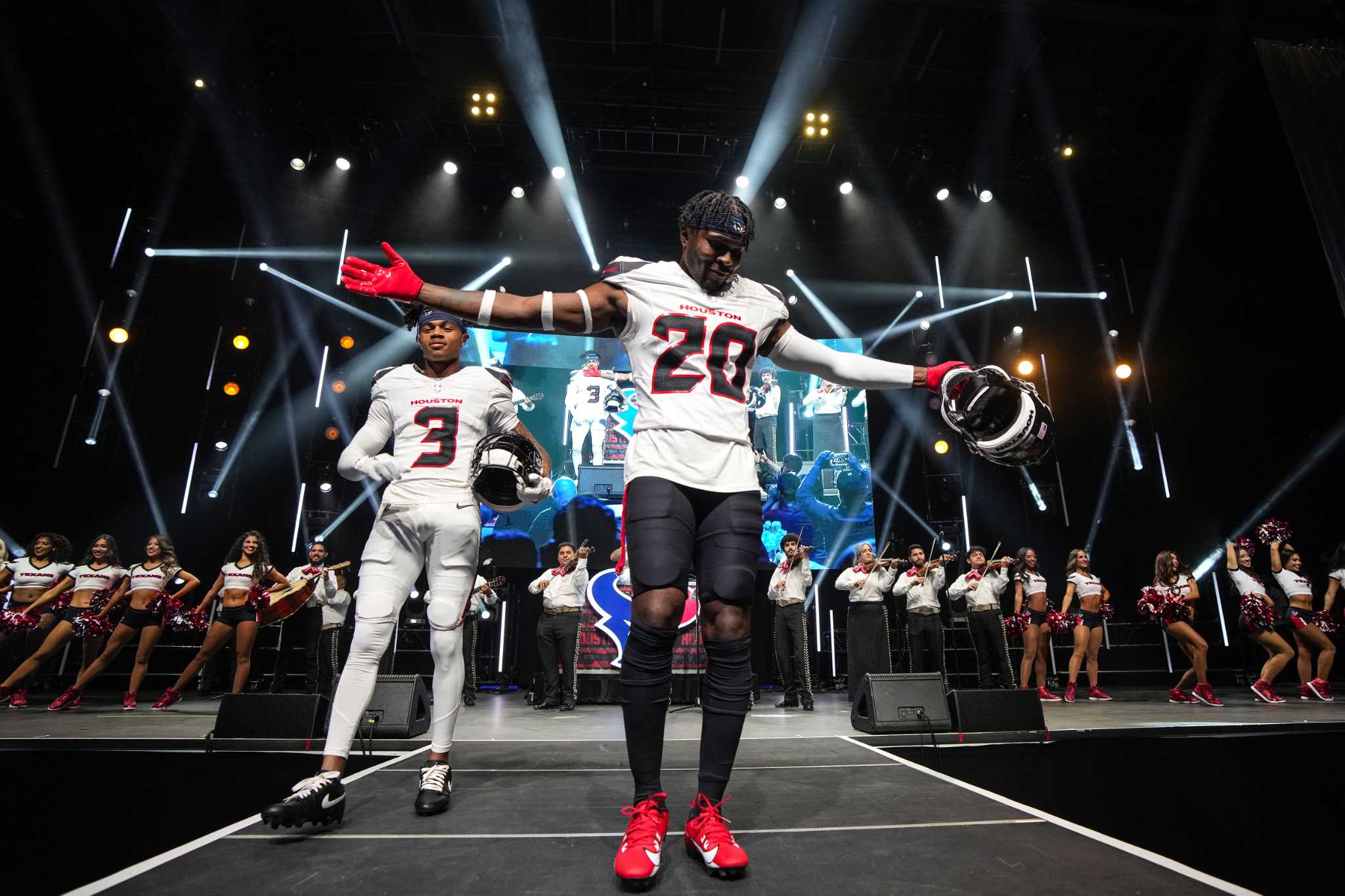 Houston Texans uniforms: Video reveals team's four new designs