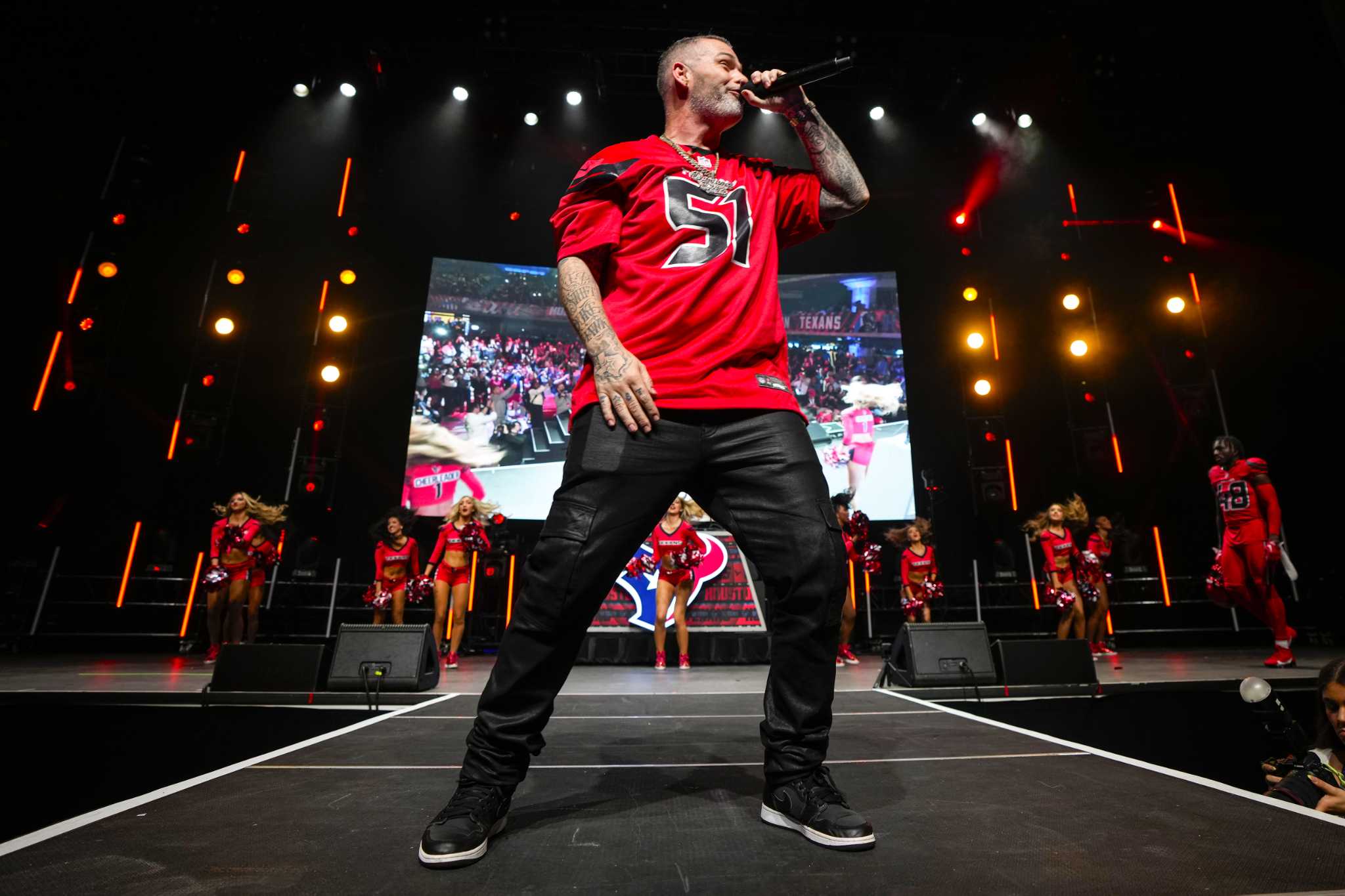 Houston rapper Paul Wall joins Megan Thee Stallion onstage in Austin