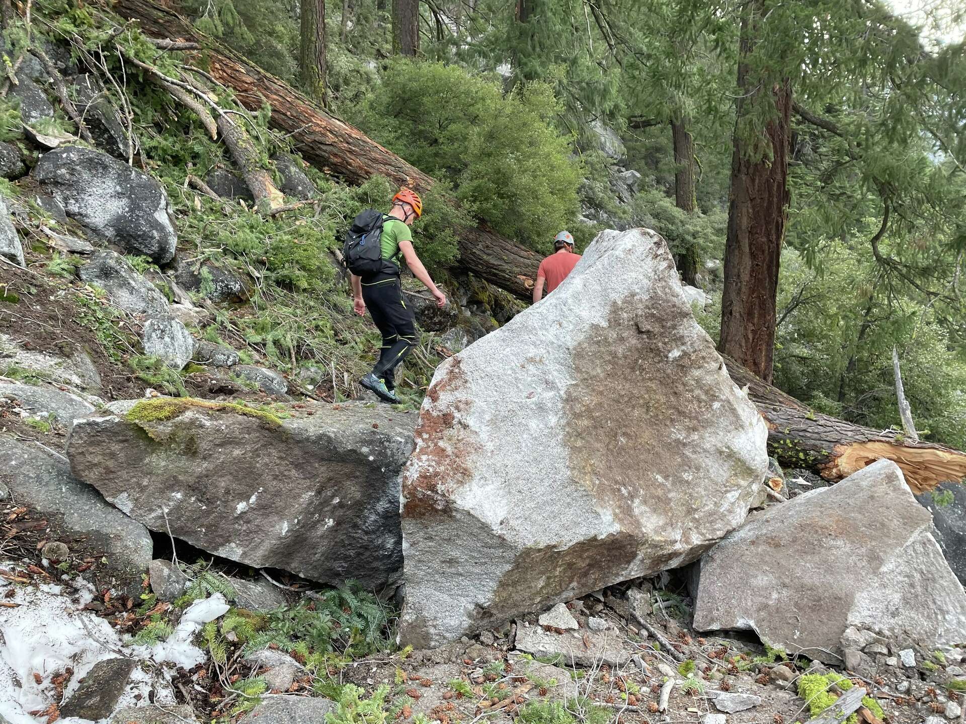 Yosemite rockfall closes key segment of John Muir Trail