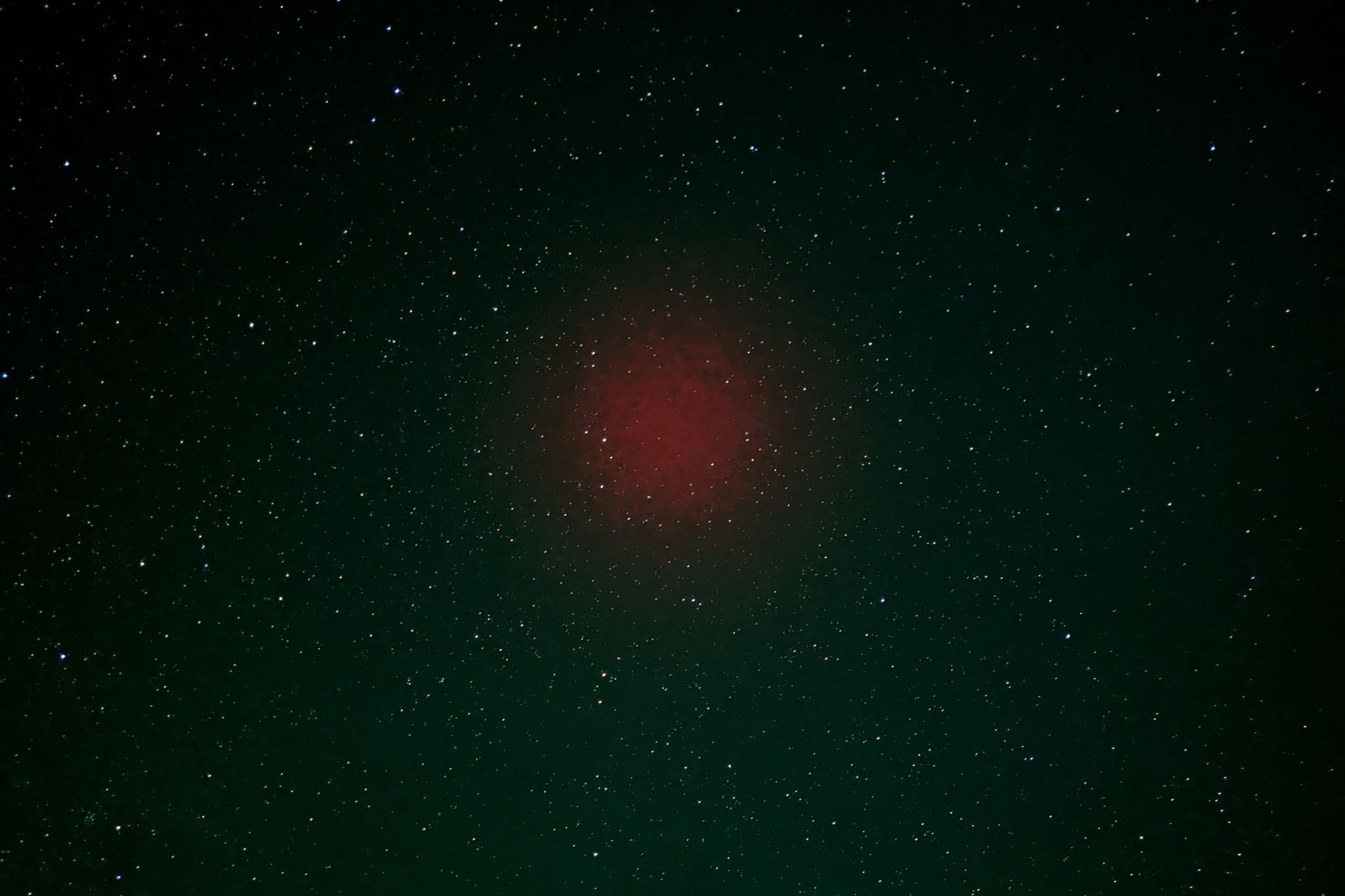 Have you seen this red glow over Texas?