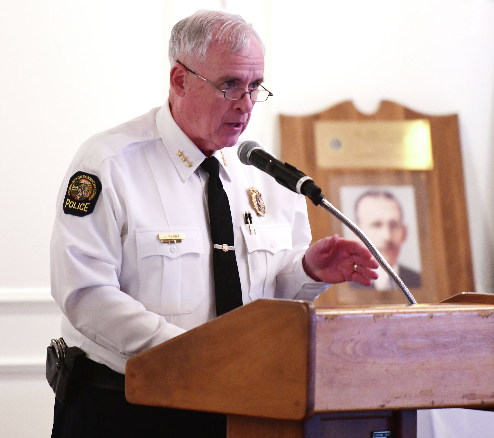 Meet the 2024 Greenwich Police Department's top officer