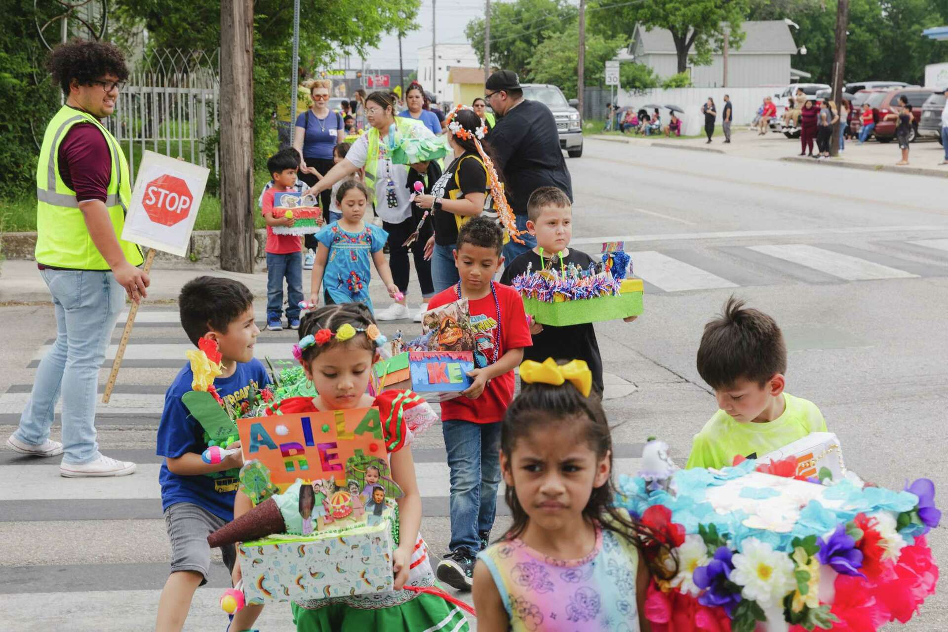 Shoebox floats are a beloved Fiesta tradition for whole family