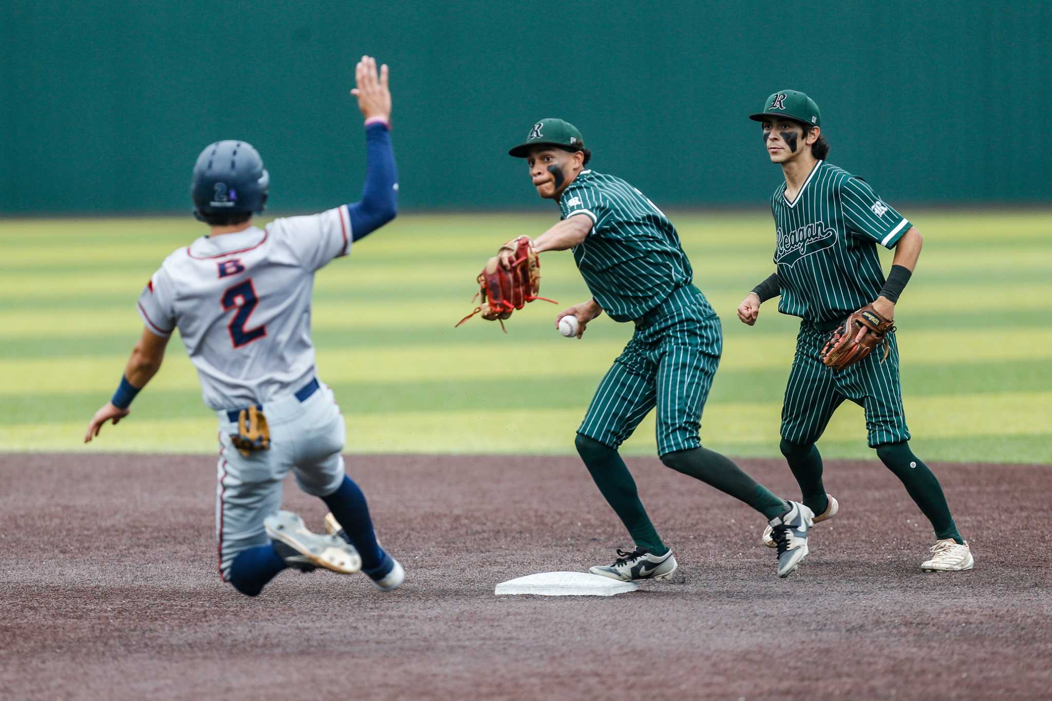 Kaleb Rogers shines as Reagan baseball blanks Brandeis