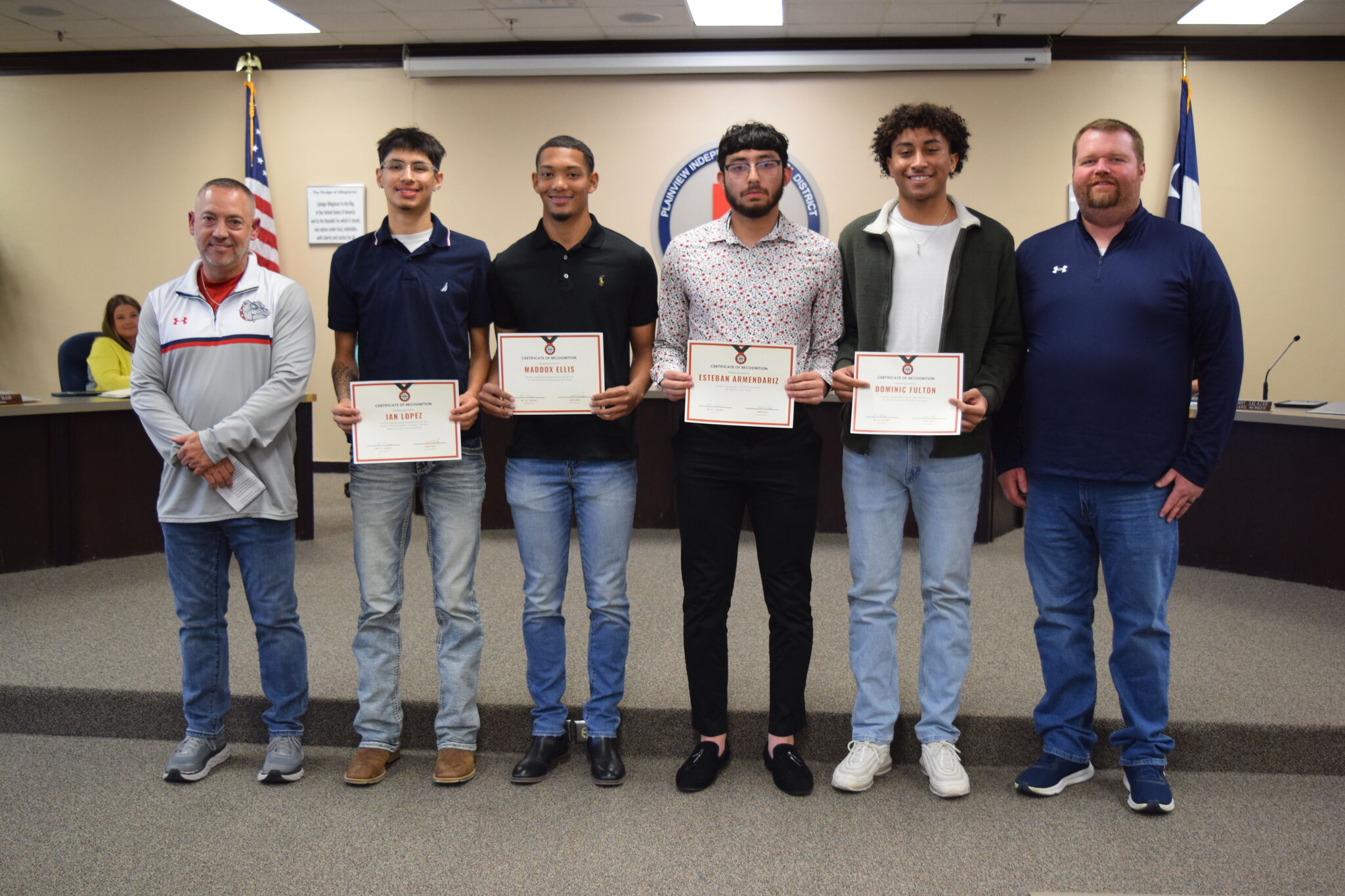 Bulldog Basketball team members receive accolades