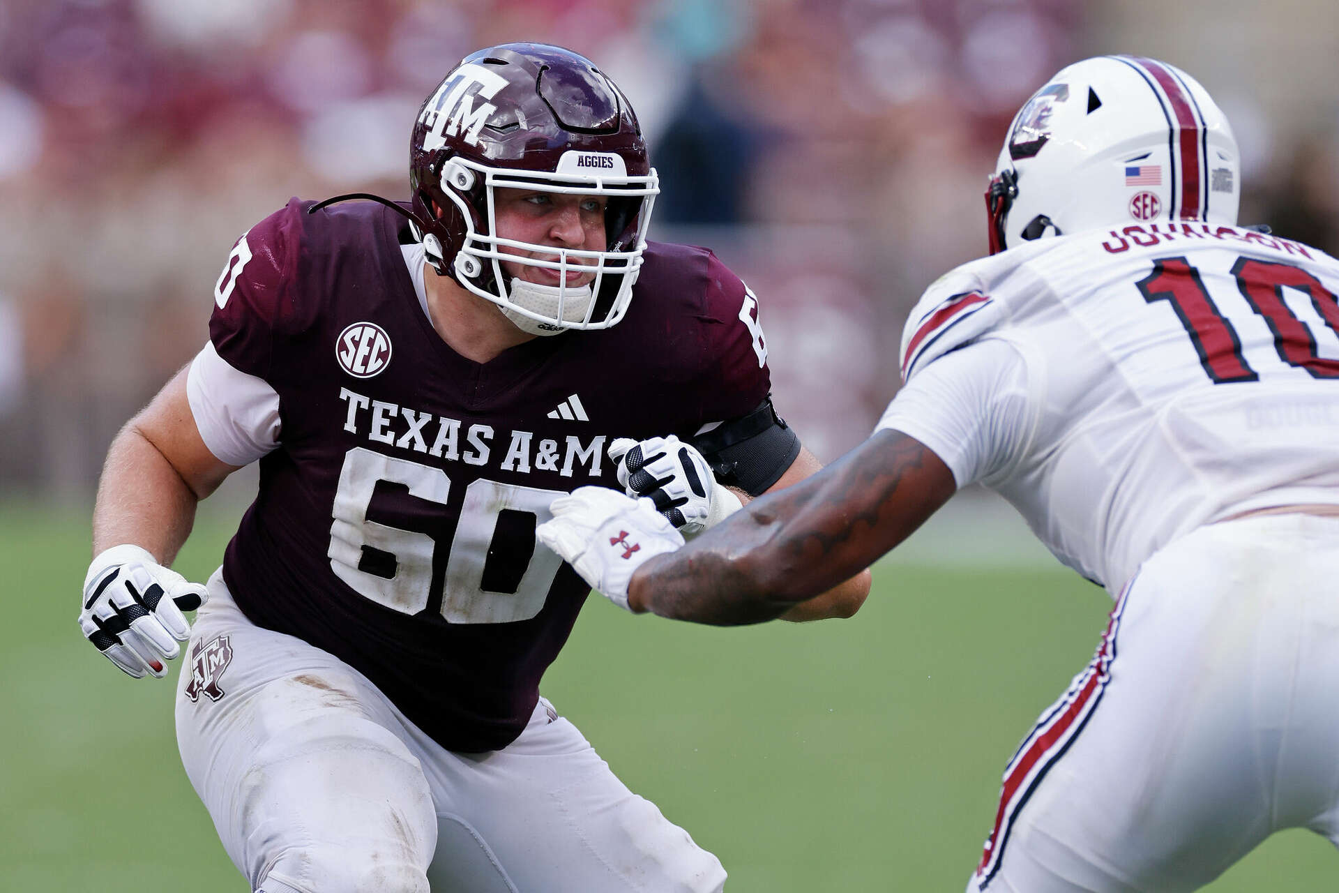 Texas A&M's Trey Zuhn III and the other side of football