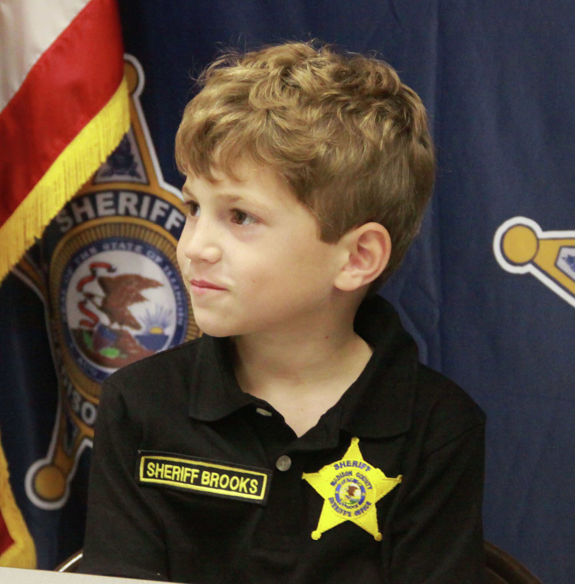 Grade school brothers get to be Madison County Sheriff for a Day