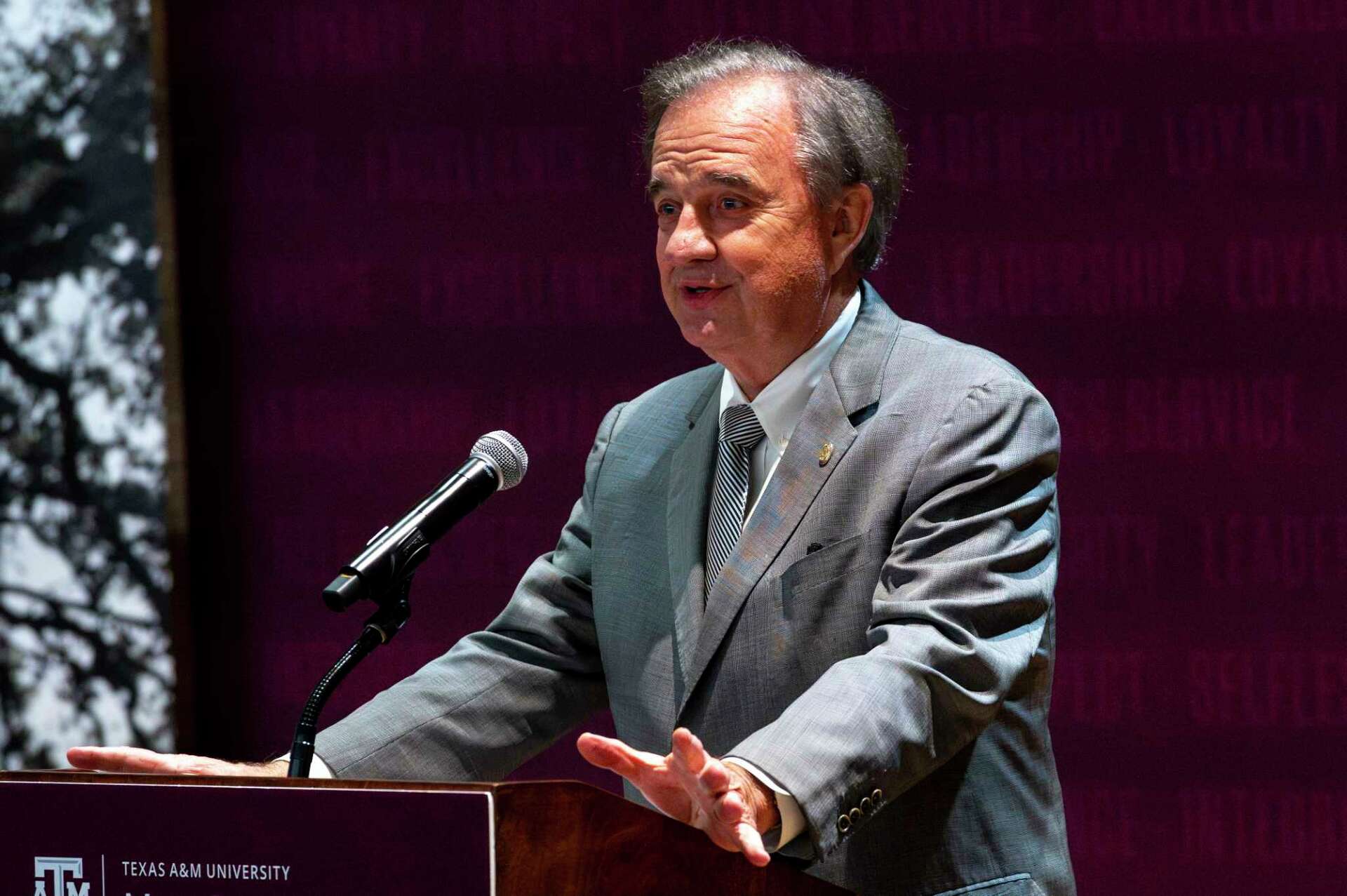 Texas A&M University Chancellor John Sharp to retire in June 2025